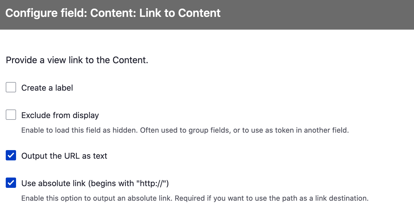 Views throws InvalidArgumentException in Link to Content with external URLs [#3153843] | Drupal.org